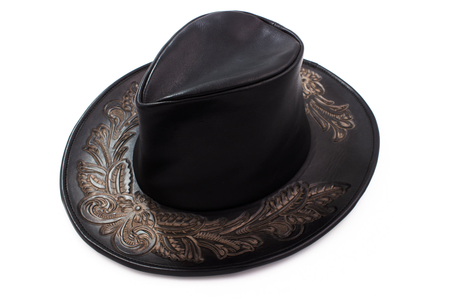 10-GALLON HAT "Crest" The Ore – ATSU LEATHER WORKS